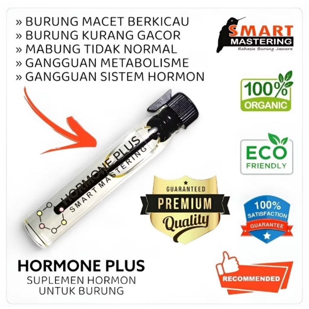 Jual HORMONE PLUS Suplemen Hormon Untuk Semua Jenis Burung (Terbaik ...