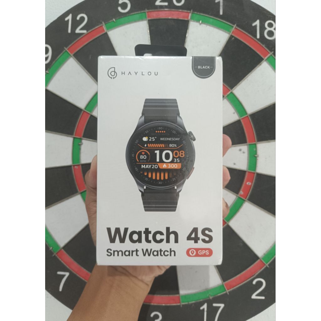 Jual Haylou Watch 4S GPS Smartwatch Amoled Display AOD Jam Tangan ...