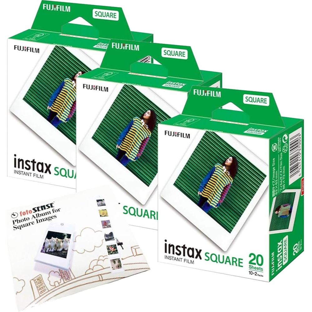 Jual Paper Fujifilm Instax Square TwinPack Isi 20 Lembar/Motif 10 Sheet ...