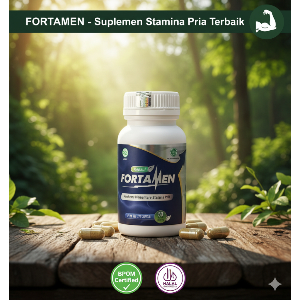 Jual Fortamen obat herbal stamina suplemen pria | Shopee Indonesia