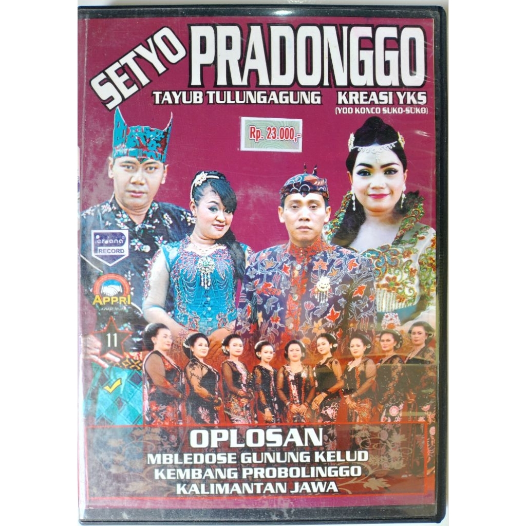 Jual vcd tayub Setya pradonggo oplosan | Shopee Indonesia