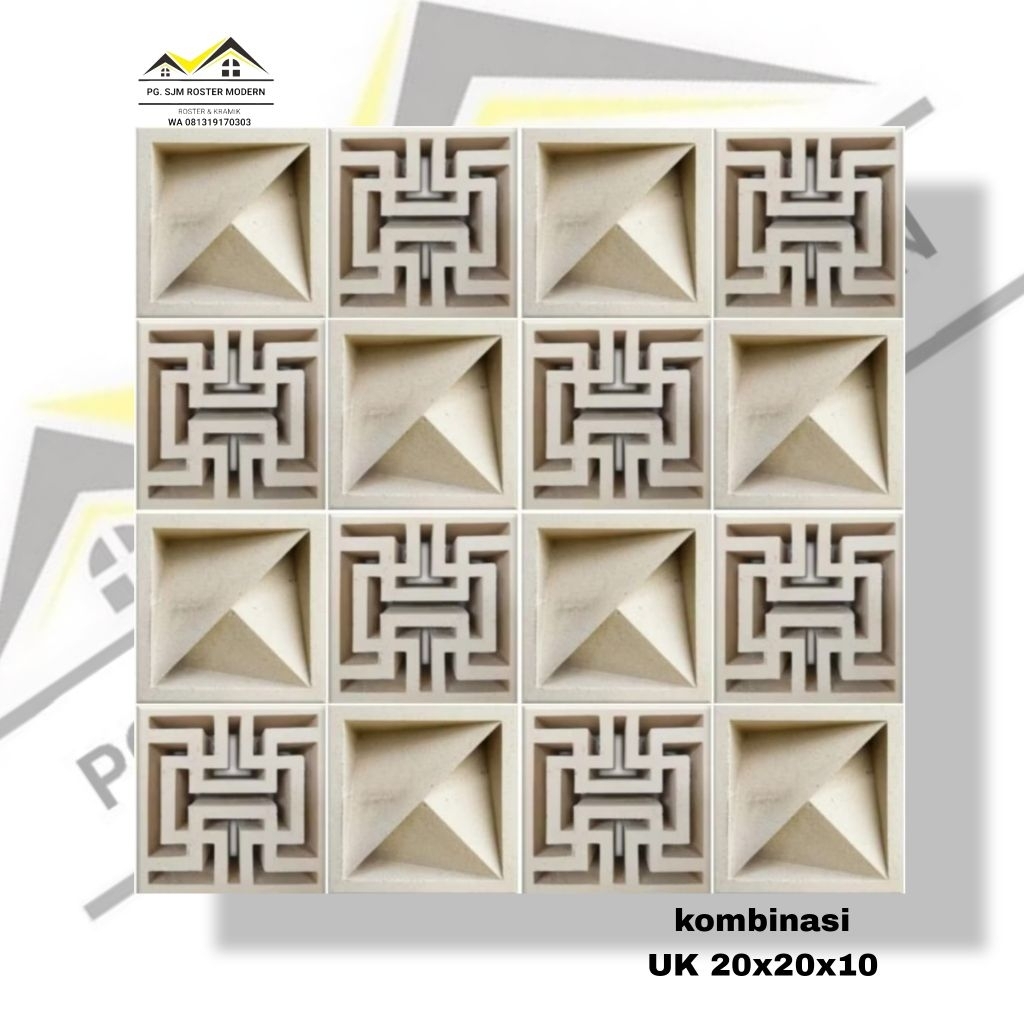 Jual ROSTER BETON LOSTER MININALIS roaster motif | Shopee Indonesia