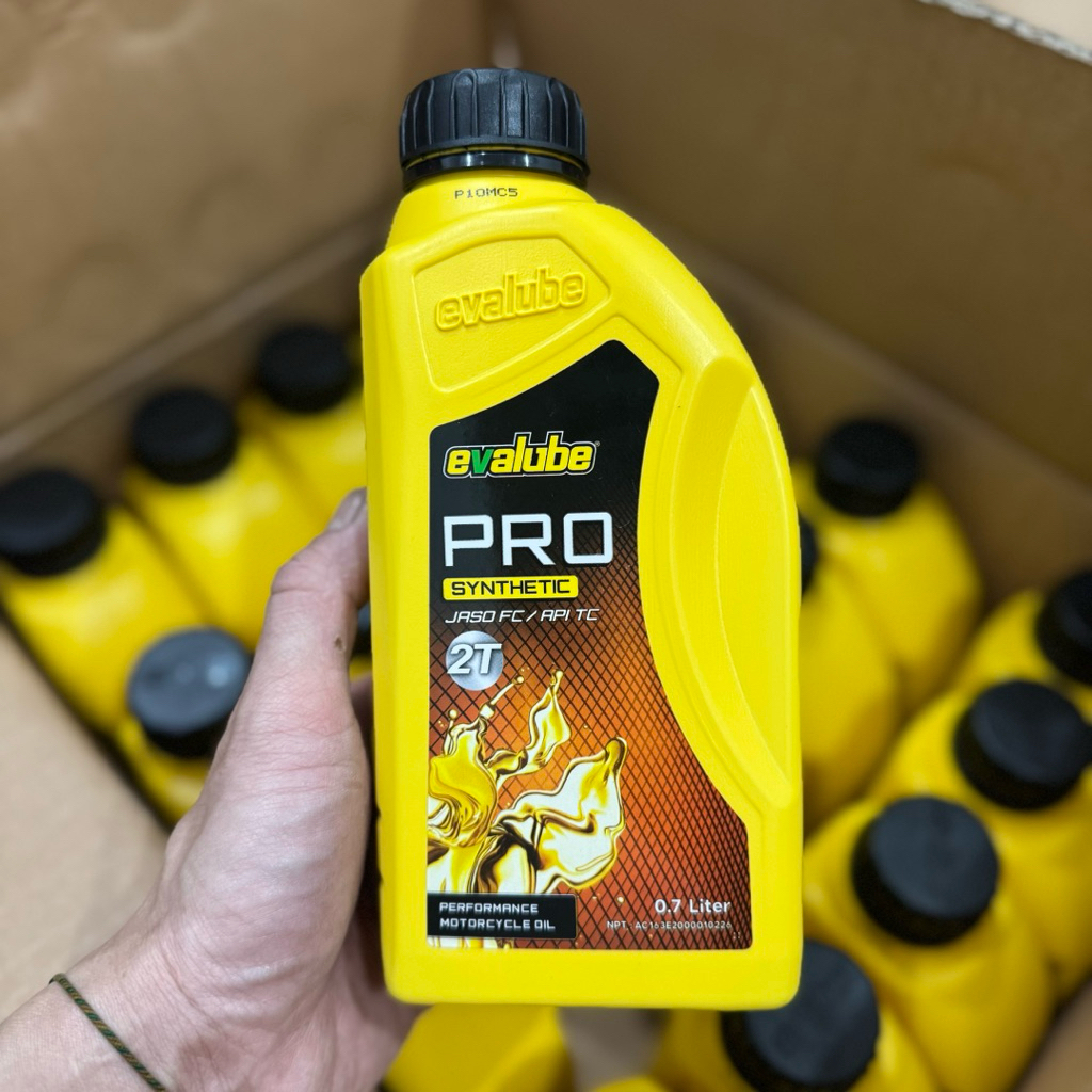 Jual OLI EVALUBE 2T PRO KUNING SYNTHETIC 700 ML | Shopee Indonesia