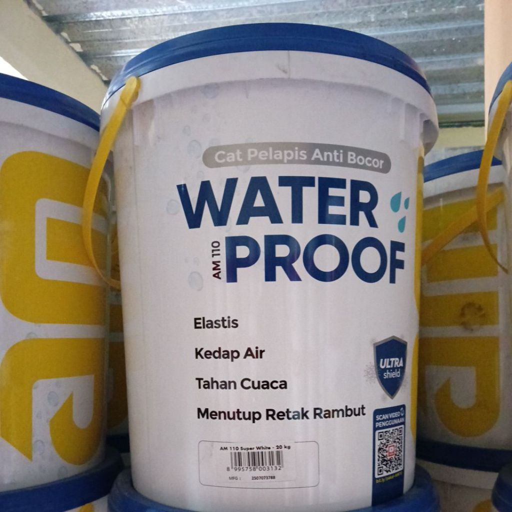 Jual waterproofing AM 110 super white 20kg | Shopee Indonesia