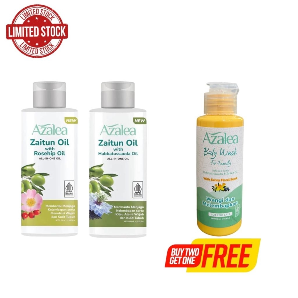 Jual Azalea All in One Zaitun Oil 150ml | Shopee Indonesia