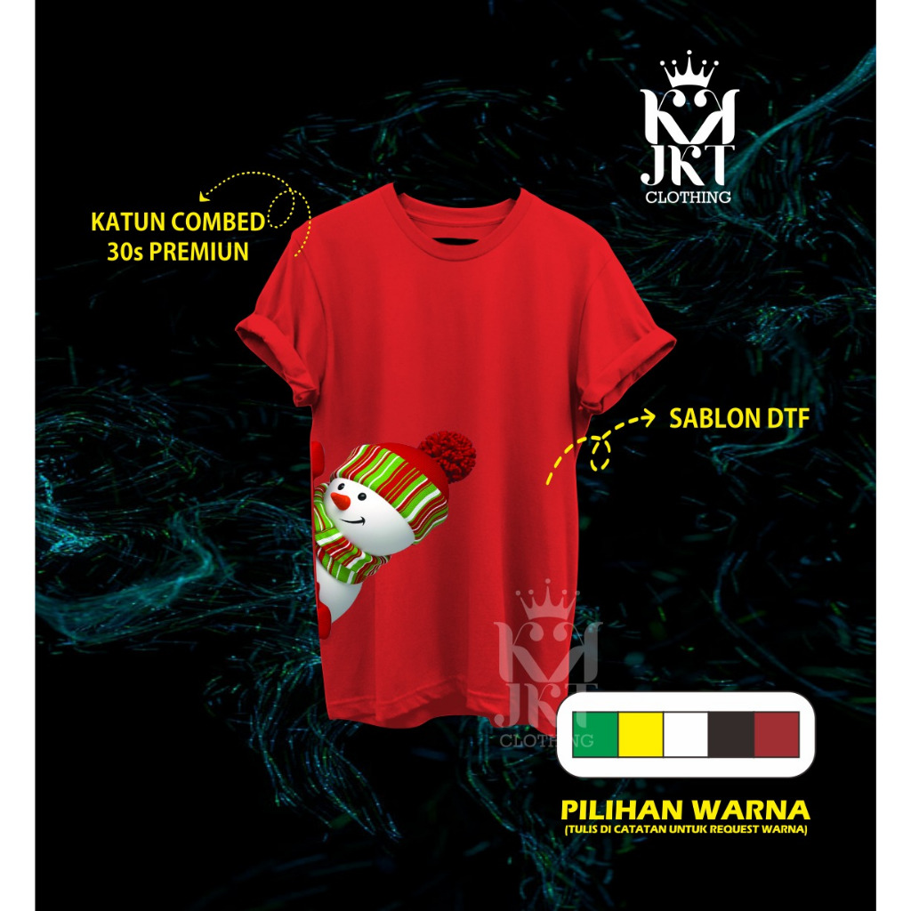 Jual KAOS NATAL ANAK DAN DEWASA TERBARU BANYAK MODEL- BAJU NATAL LUCU ...