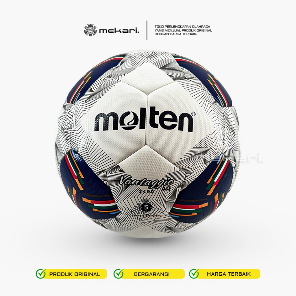 Jual Molten Bola Kaki F5N 3400 AA Tema AFC Asian Qualifiers Size 5 32 ...