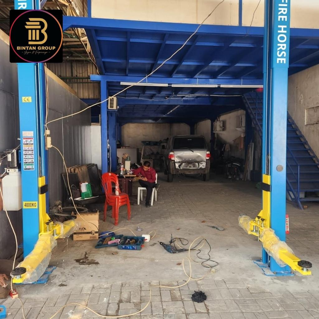 Jual Fhorse Two Post Car Lift 4 Ton Lift Mobil Hidrolik Alat Angkat ...