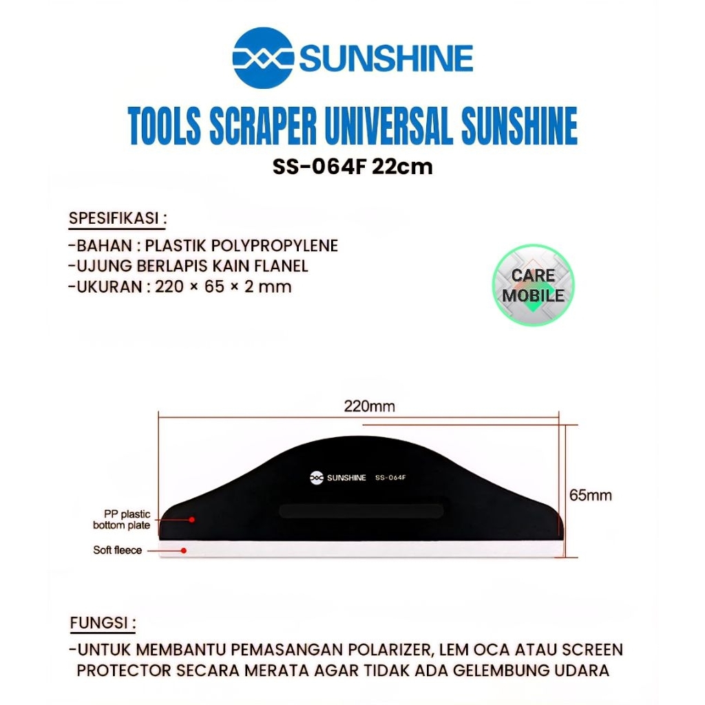 Jual TOOLS SCRAPER UNIVERSAL SUNSHINE SS-064F ( 22cm ) | Shopee Indonesia