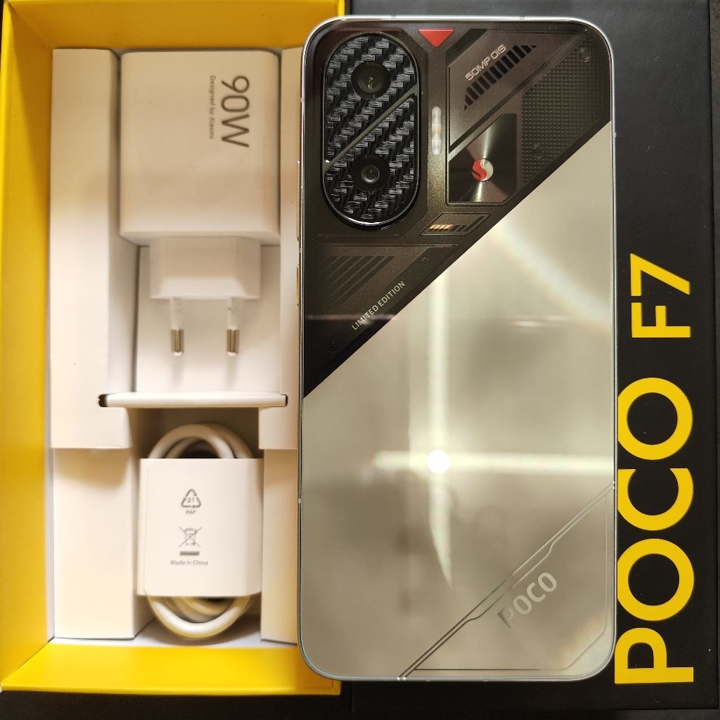 Jual Poco F7 Silver like new | Shopee Indonesia