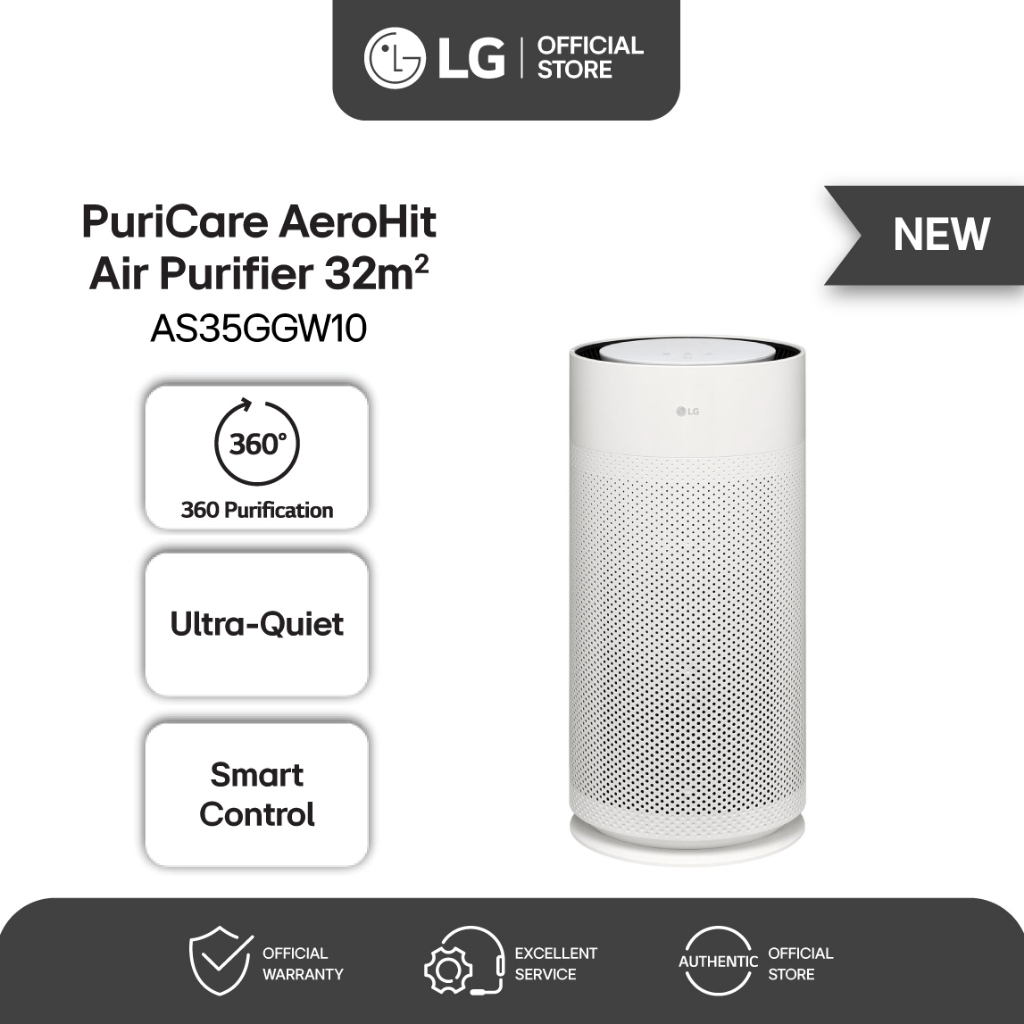 Jual LG Air Purifier AeroHIT Sleep Mode - ThinQ - Smart Diagnosis ...