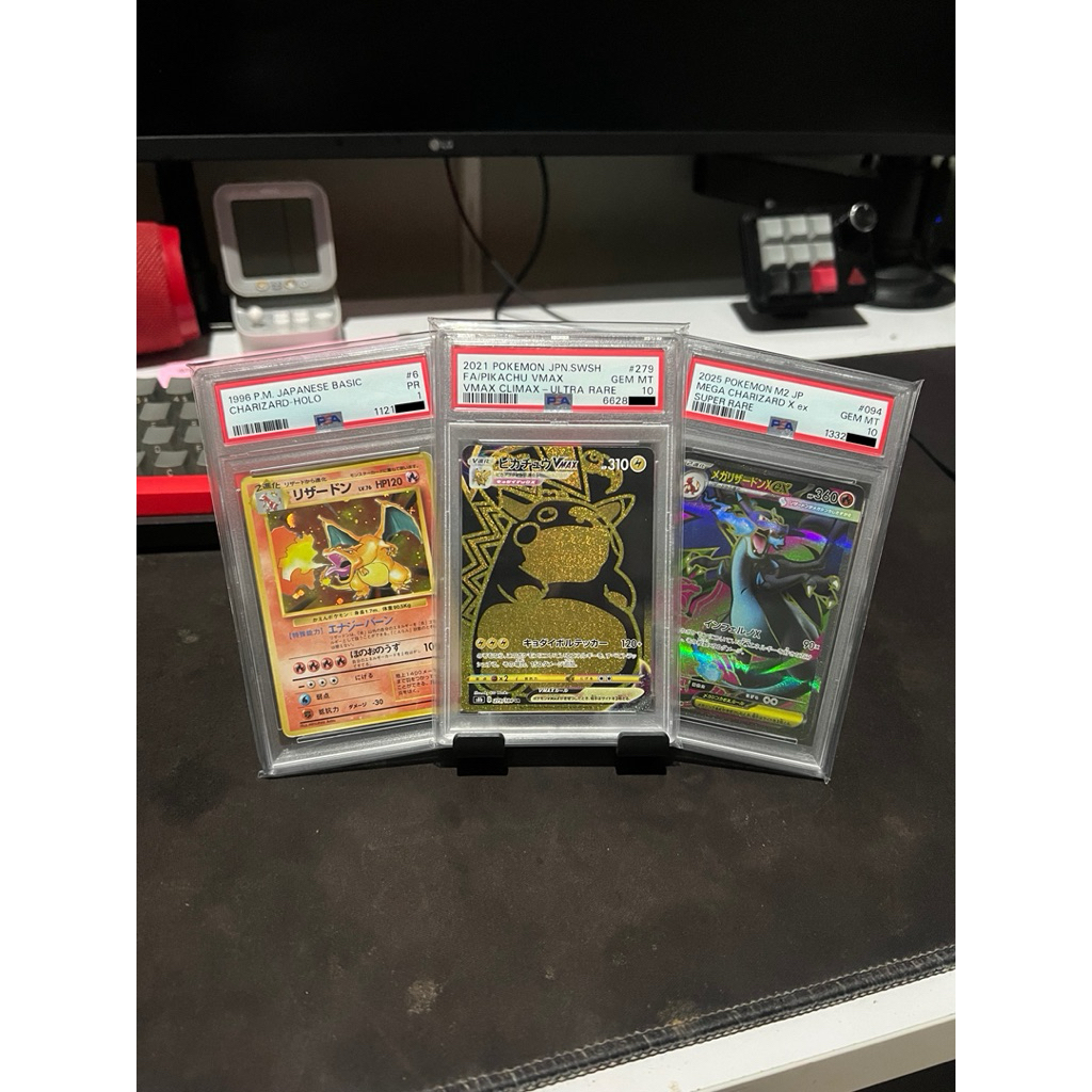 Jual [BUNDLE 3 CARDS] Charizard-Holo 1996 #6, Mega Charizard X #94 ...