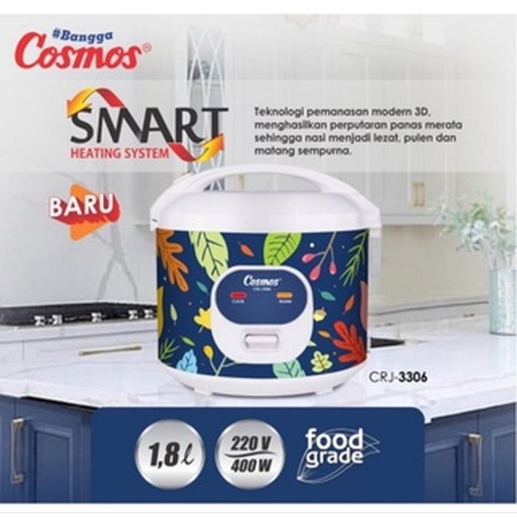 Jual Magic com Cosmos CRJ 3306 /Rice Cooker Cosmos CRJ 3306 1,8 Liter ...