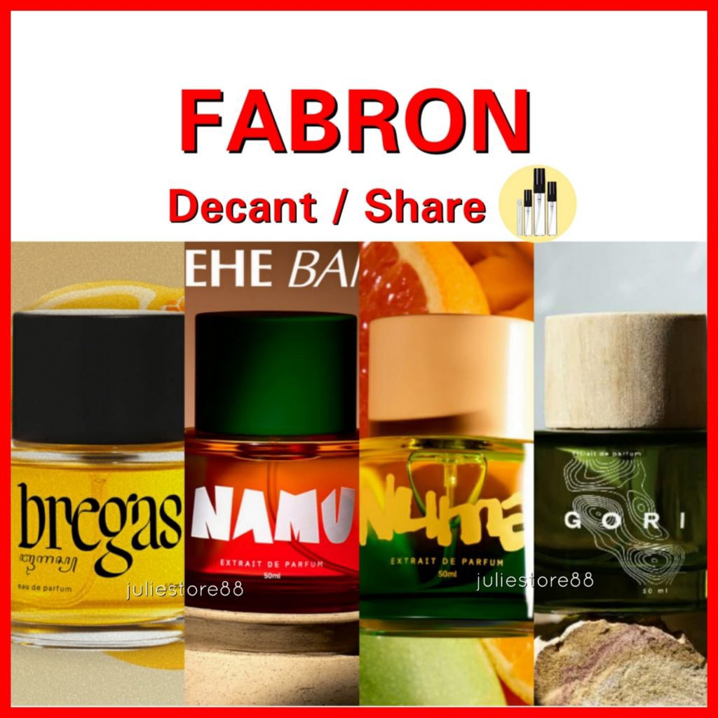 Jual (Share / Decant) FABRON Eau De Parfum Namu Gori Numa Pleasure Jo ...