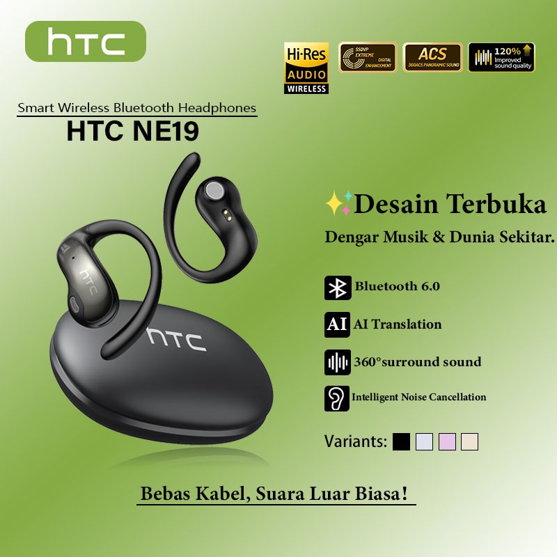 Jual [Earphone terjemahan] HTC NE19 Earphone OWS terjemahan Ai | 135 ...