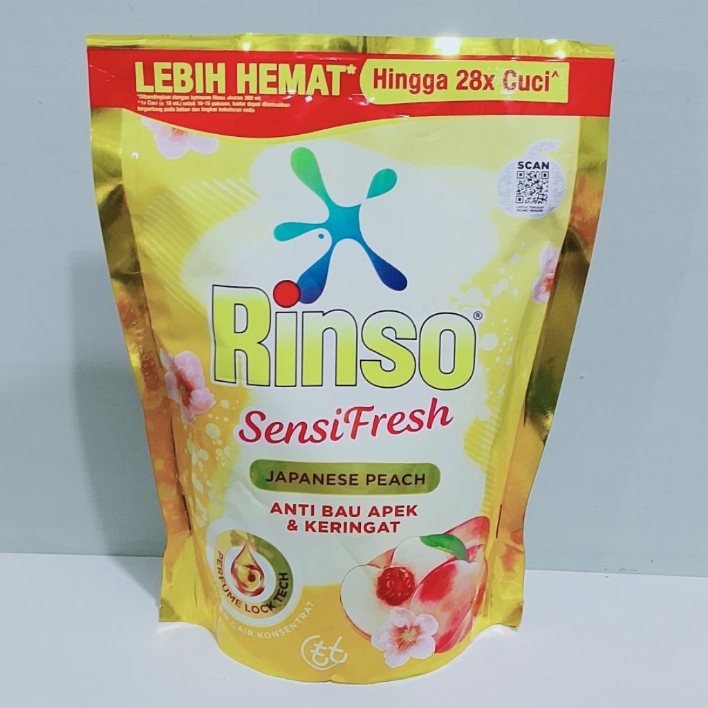 Jual RINSO Deterjen Cair Japanese Peach 510g | Shopee Indonesia