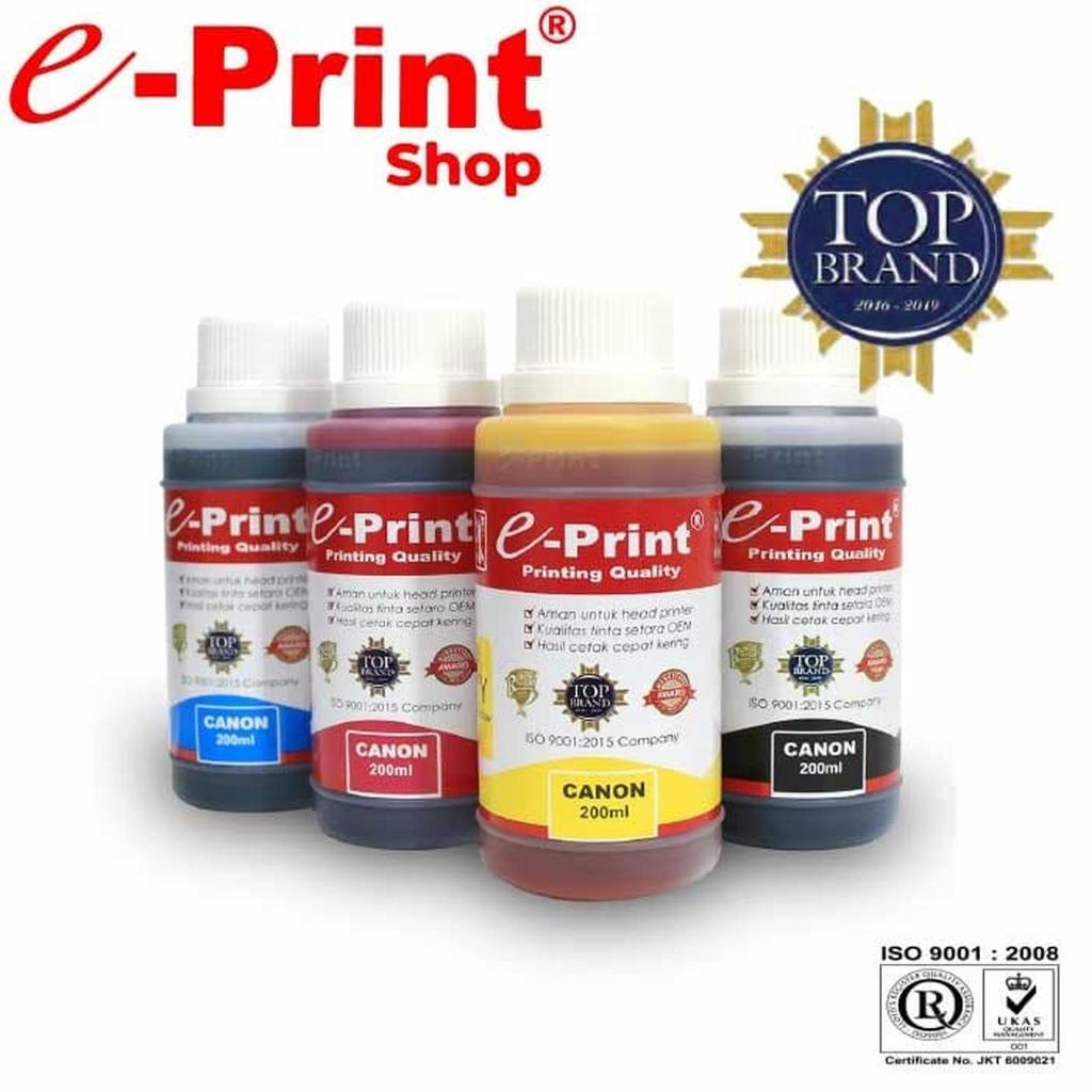 Jual E-Print Tinta Canon Ink Reguler Universal 200 ml / Tinta E Print ...