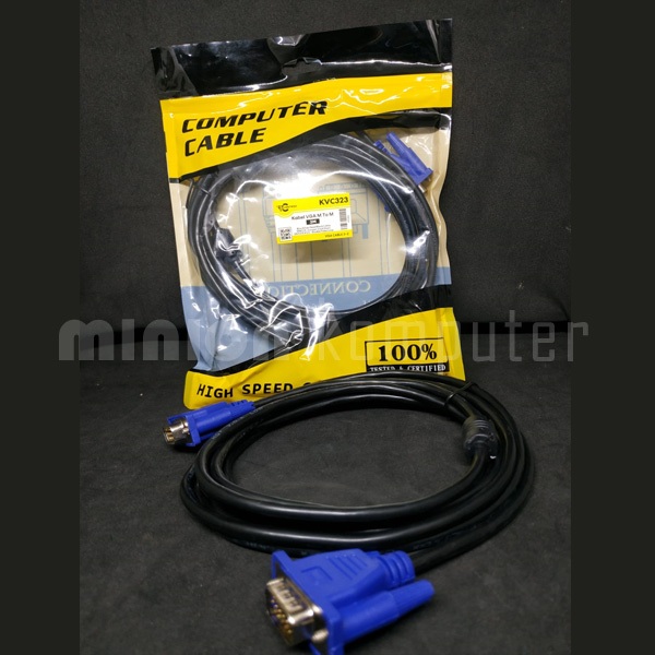 Jual Kabel VGA 3M 3 Meter HIGH QUALITY HIGH SPEED / KUALITAS BAIK ...
