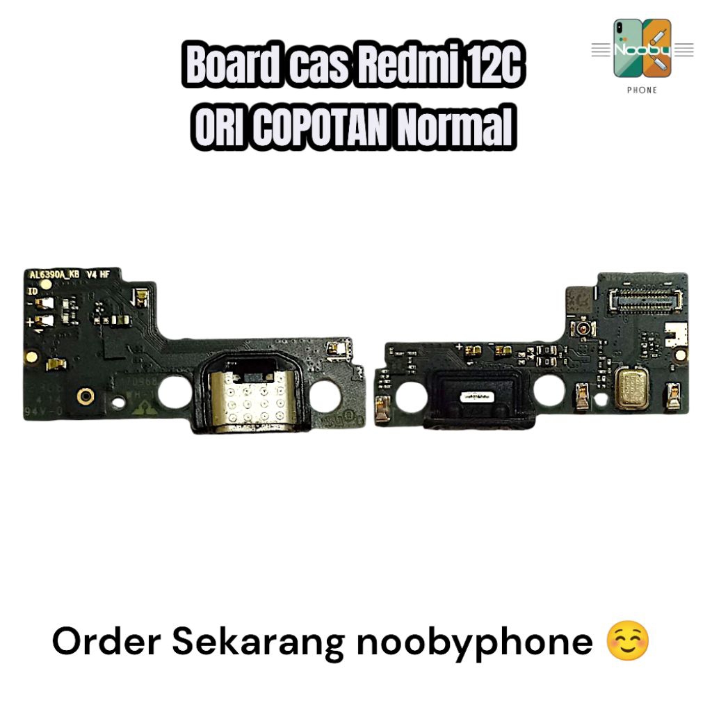 Jual (ORI) BOARD CAS MIC HF Redmi 12C FULL IC ORI BOARDCAS COPOTAN ...