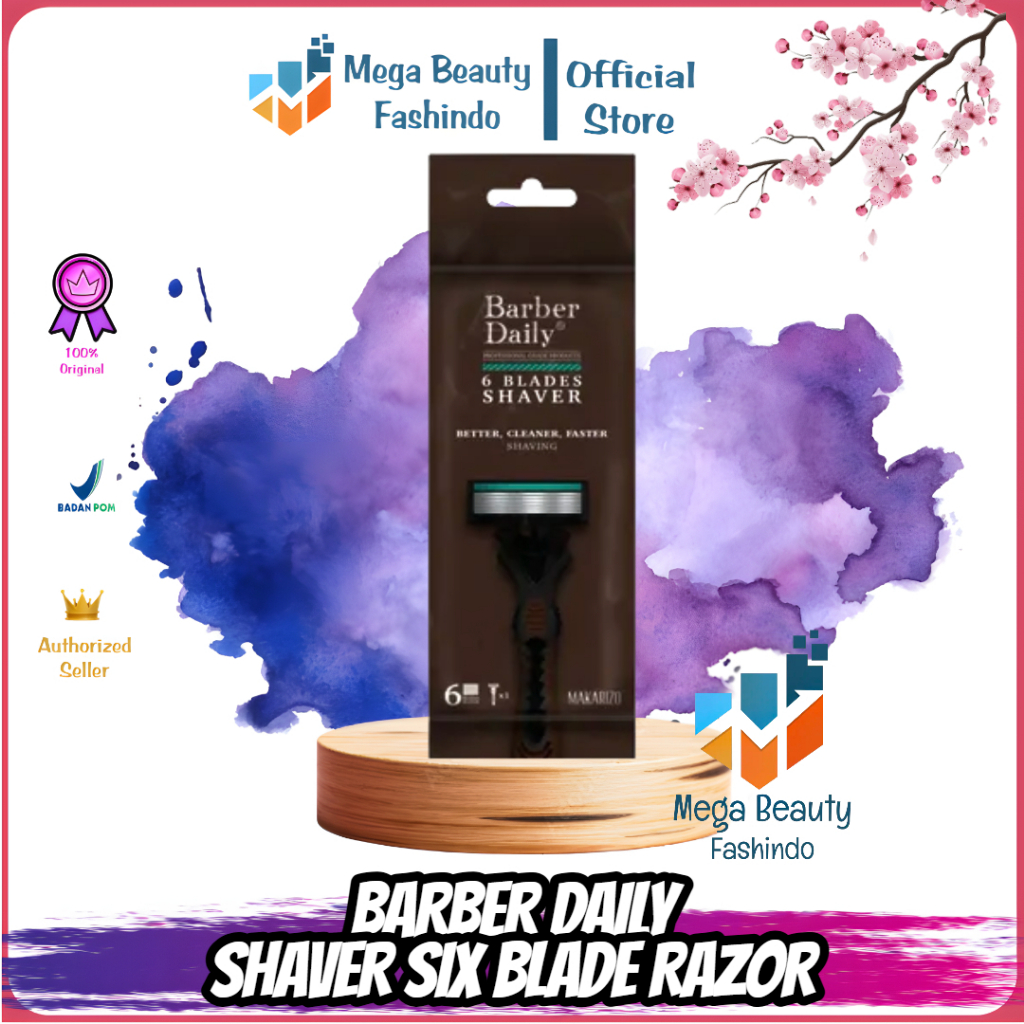 Jual Barber Daily Shaver Six Blade Razor | Alat Cukur | Shopee Indonesia