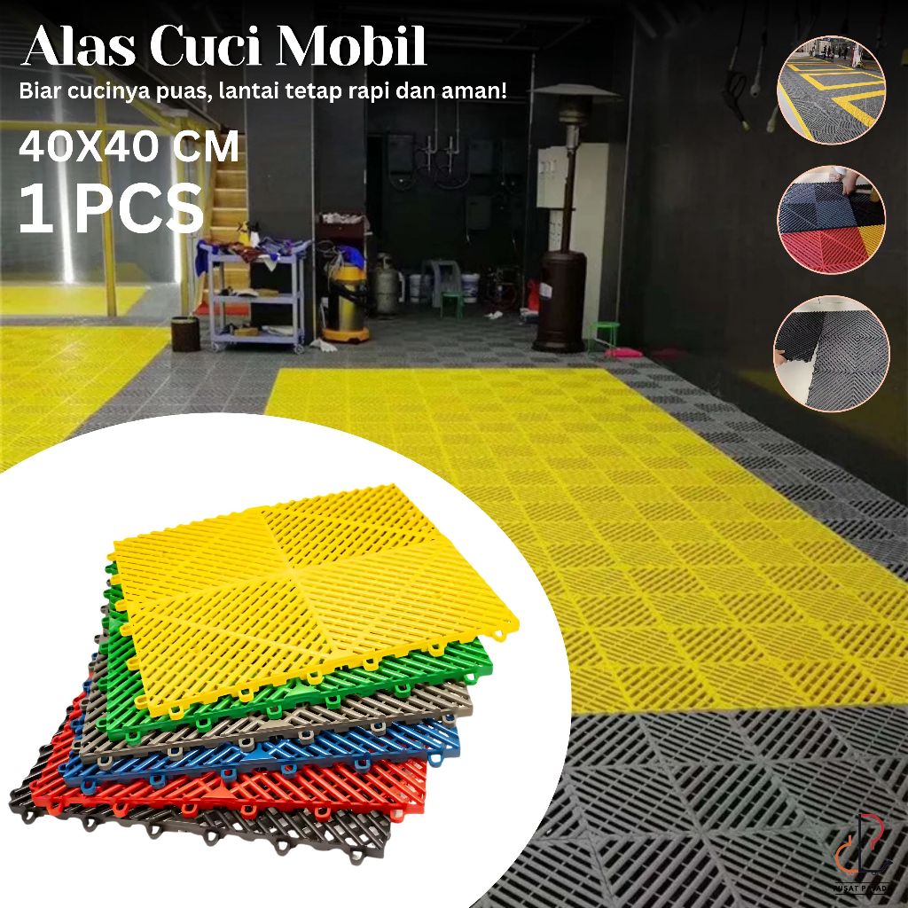Jual PAJADA Lantai Garasi Mobil 40X40 Modular Floor Interlocking Alas ...