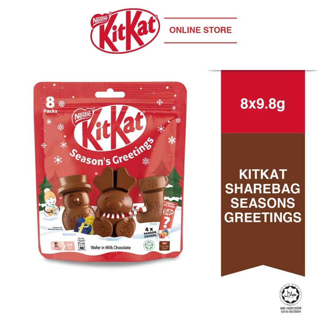 Jual KITKAT CHRISTMAS GIFT COKLAT KITKAT NATAL | Shopee Indonesia