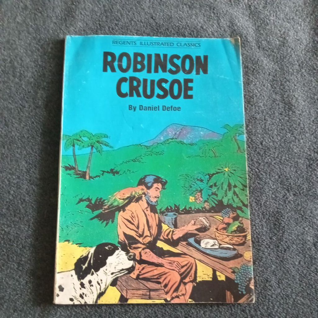 Jual BUKU REGENTS ILLUSTRATED CLASSICS ROBINSON CRUSOE - DANIEL DEFOE ...