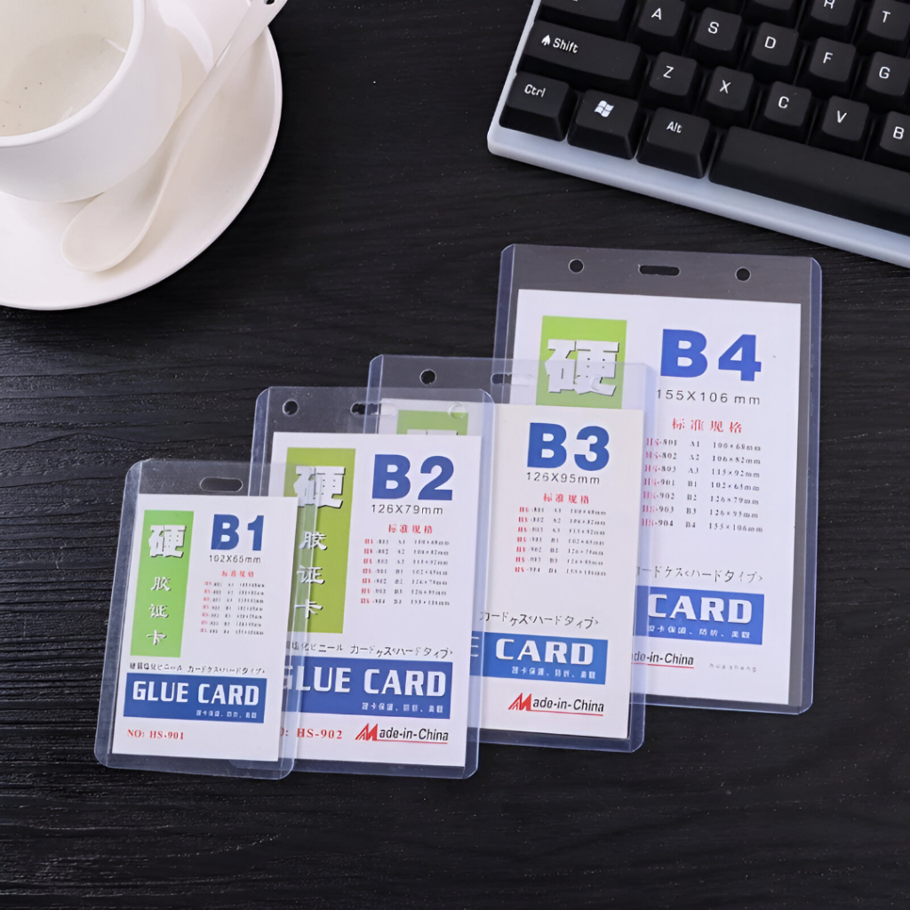 Jual [1 PC] MIKA ID CARD | MIKA NAME TAG | ID CARD COVER CASE B1 B2 B3 ...
