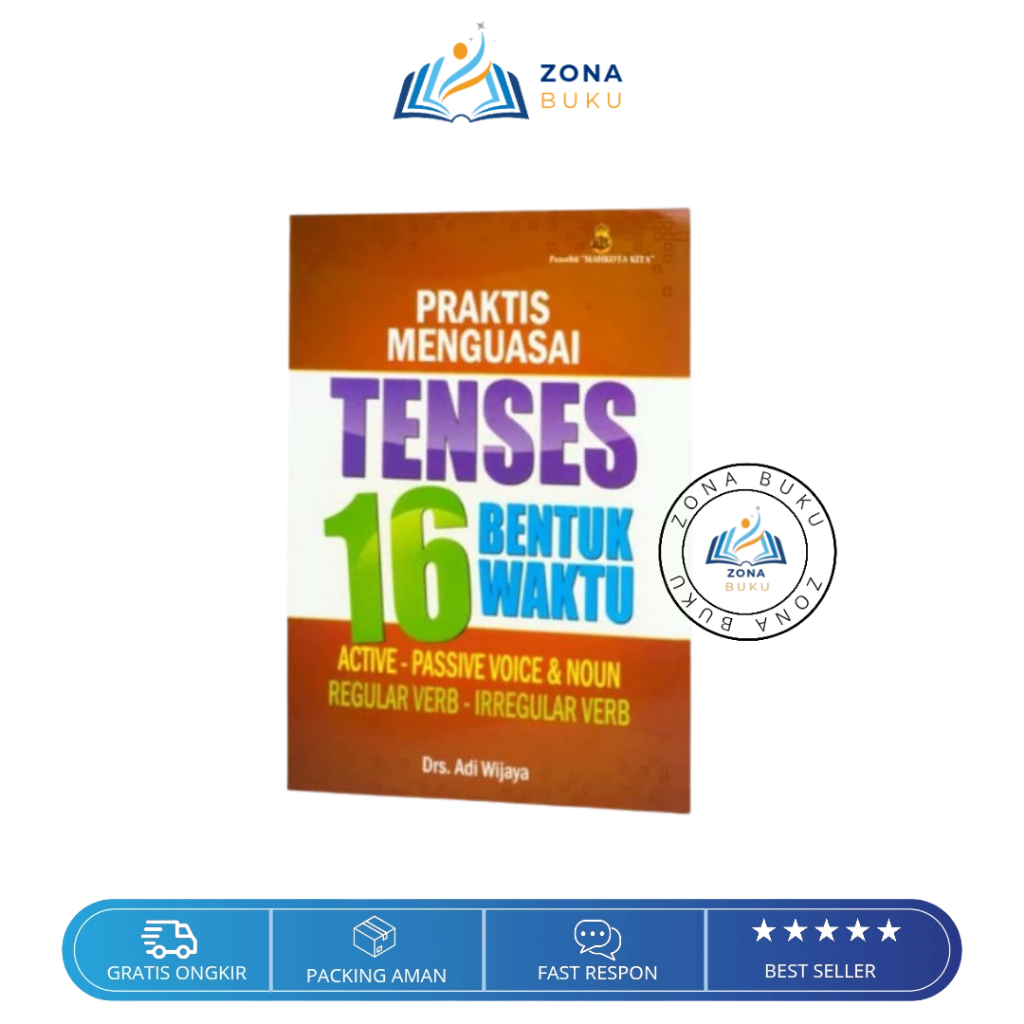 Jual Buku Praktis Menguasai Tenses 16 Bentuk Waktu Mahkota Kita Belajar Bahasa Inggris Reguler ...