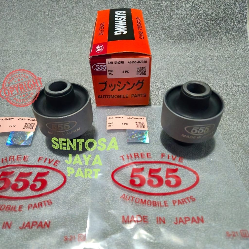 Jual BOSHING ARM AGYA AYLA 555 JAPAN BIG 2PC- BUSHING SAYAP AGYA AYLA ...