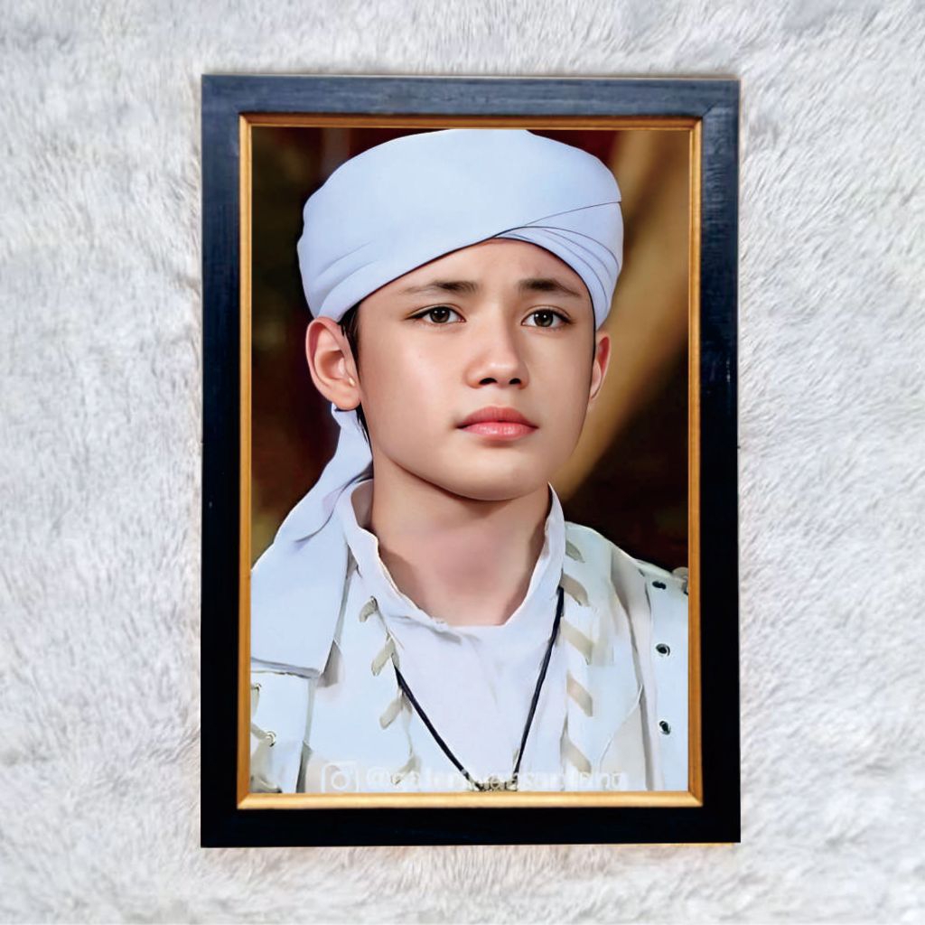 Jual Hiasan dinding cetak Gambar Pemeran Kian Santang plus Bingkai ...