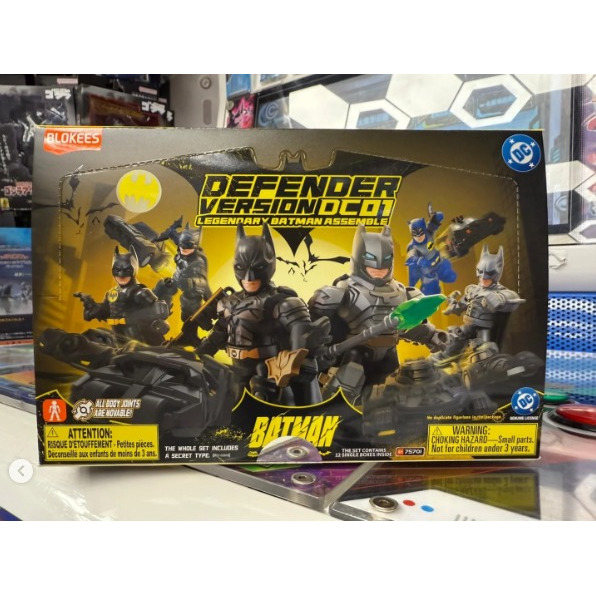 Jual Blokees Defender Version DC 01 Legendary Batman Assemble model kit ...