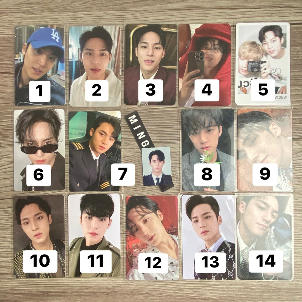 Jual [REPRICE] SEVENTEEN MINGYU PHOTOCARD OFFICIAL svt pc scoups choi ...