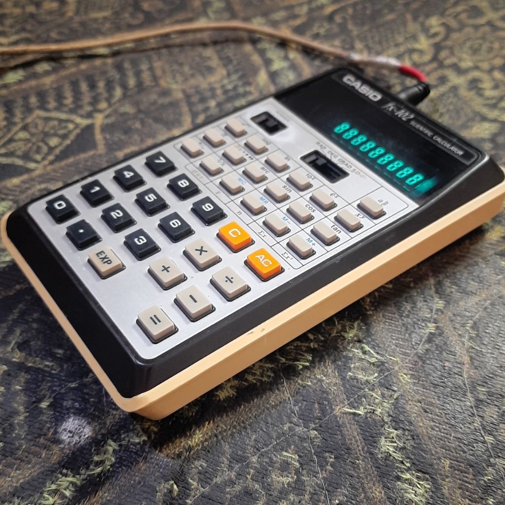 Jual CASIO fx-102 Vintage Scientific Calculator jadul bekas fungsi ...