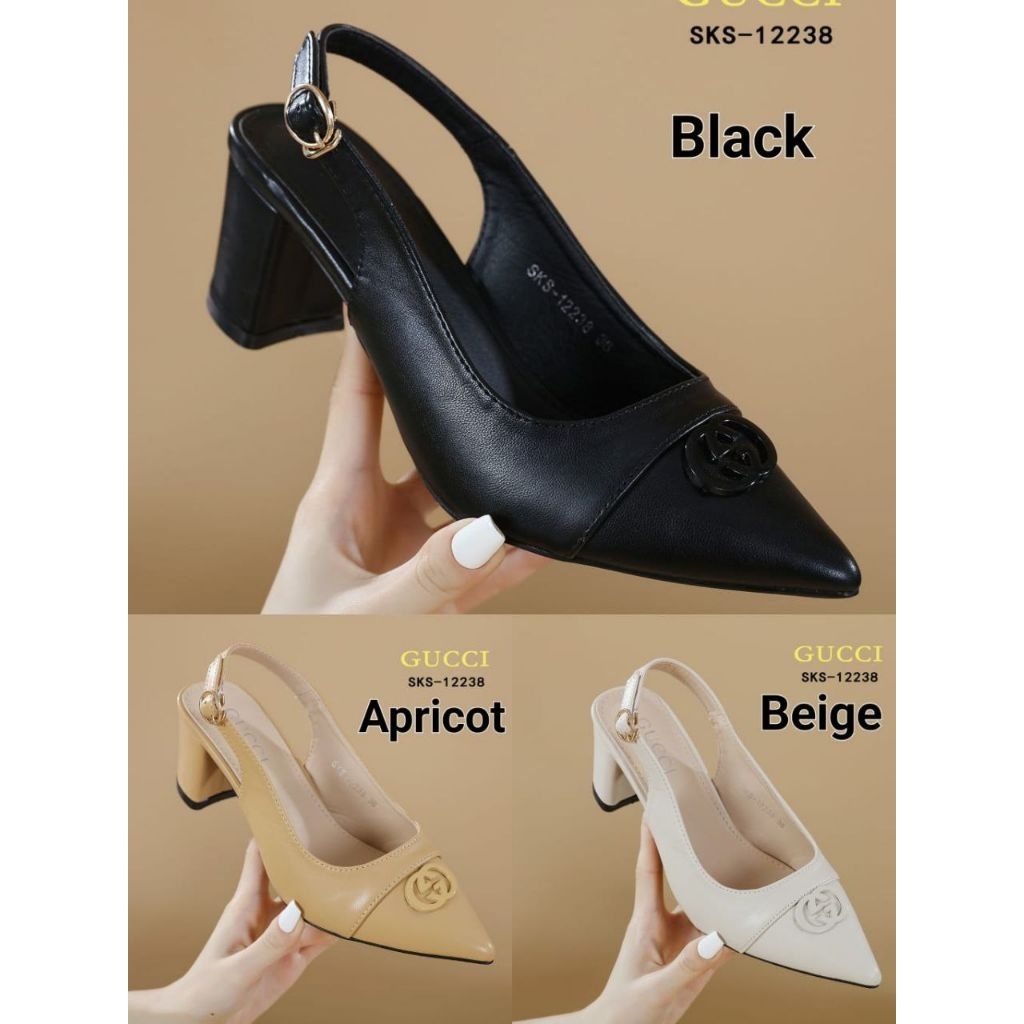 Jual Sepatu Pantopel wanita 6cm | Shopee Indonesia