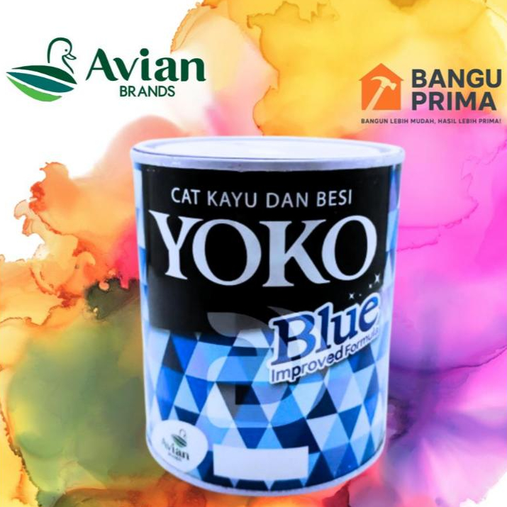 Jual [Cat Minyak Yoko] – Cat Kayu & Besi Tahan Lama – Warna Cerah ...