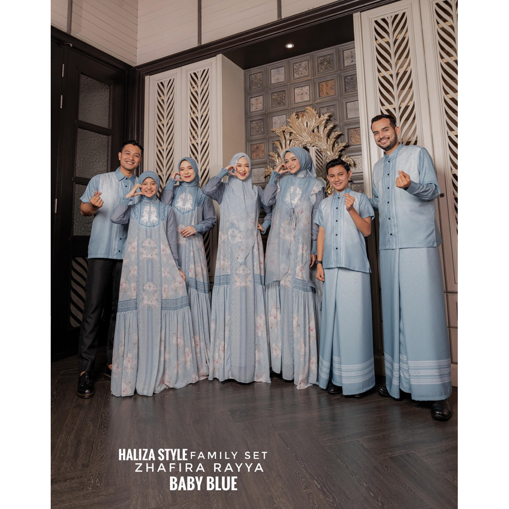 Jual SARIMBIT ZHAFIRA RAYYA SERIES BABY BLUE HALIZA SYARI Raja Gallery ...