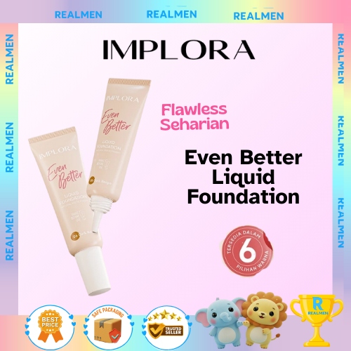 Jual IMPLORA EVEN BETTER Liquid Foundation 25gr - Implora Liquid ...