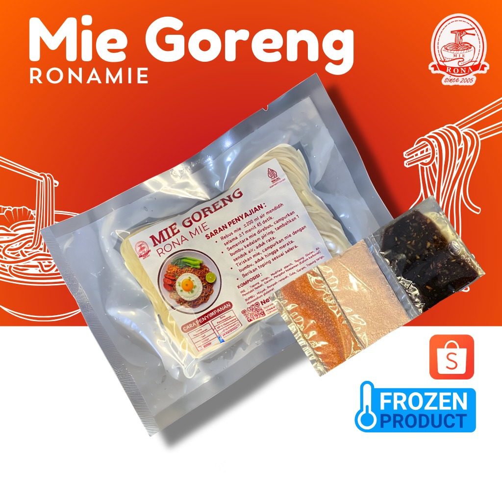 Jual Mie Goreng Ronamie (FROZEN) | Shopee Indonesia