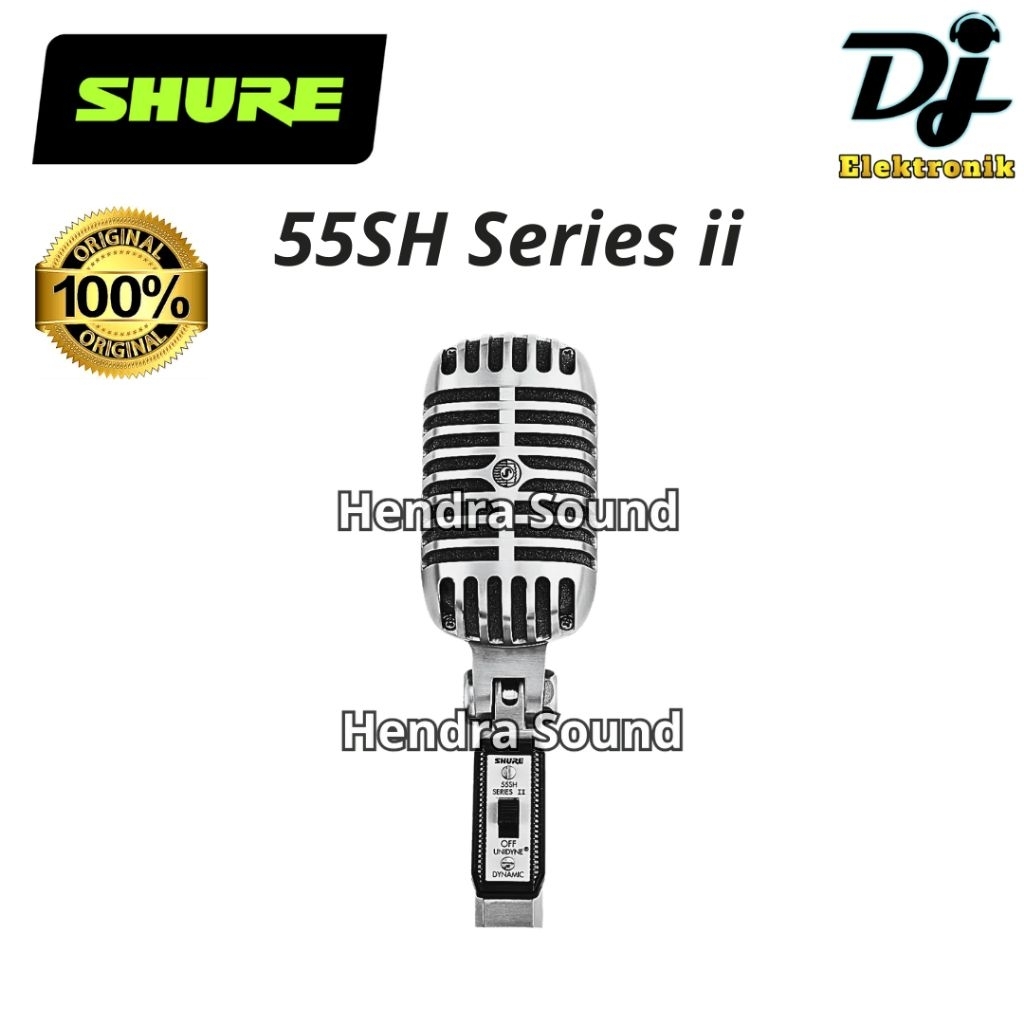 Jual Shure 55SH Series ii - Iconic Unidye Vocal Microphone | Shopee ...