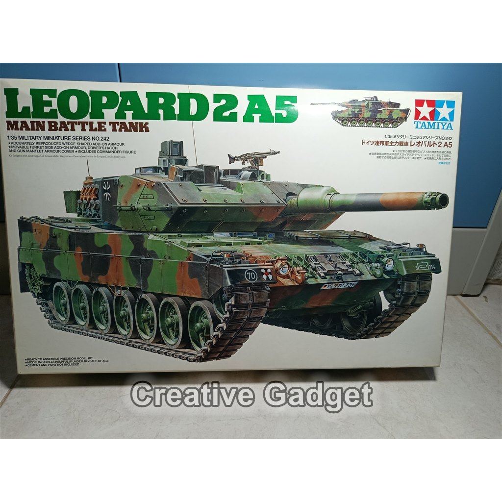 Jual German Tank Leopard 2A5 + Commander - Main Battle Tank with Wedge ...