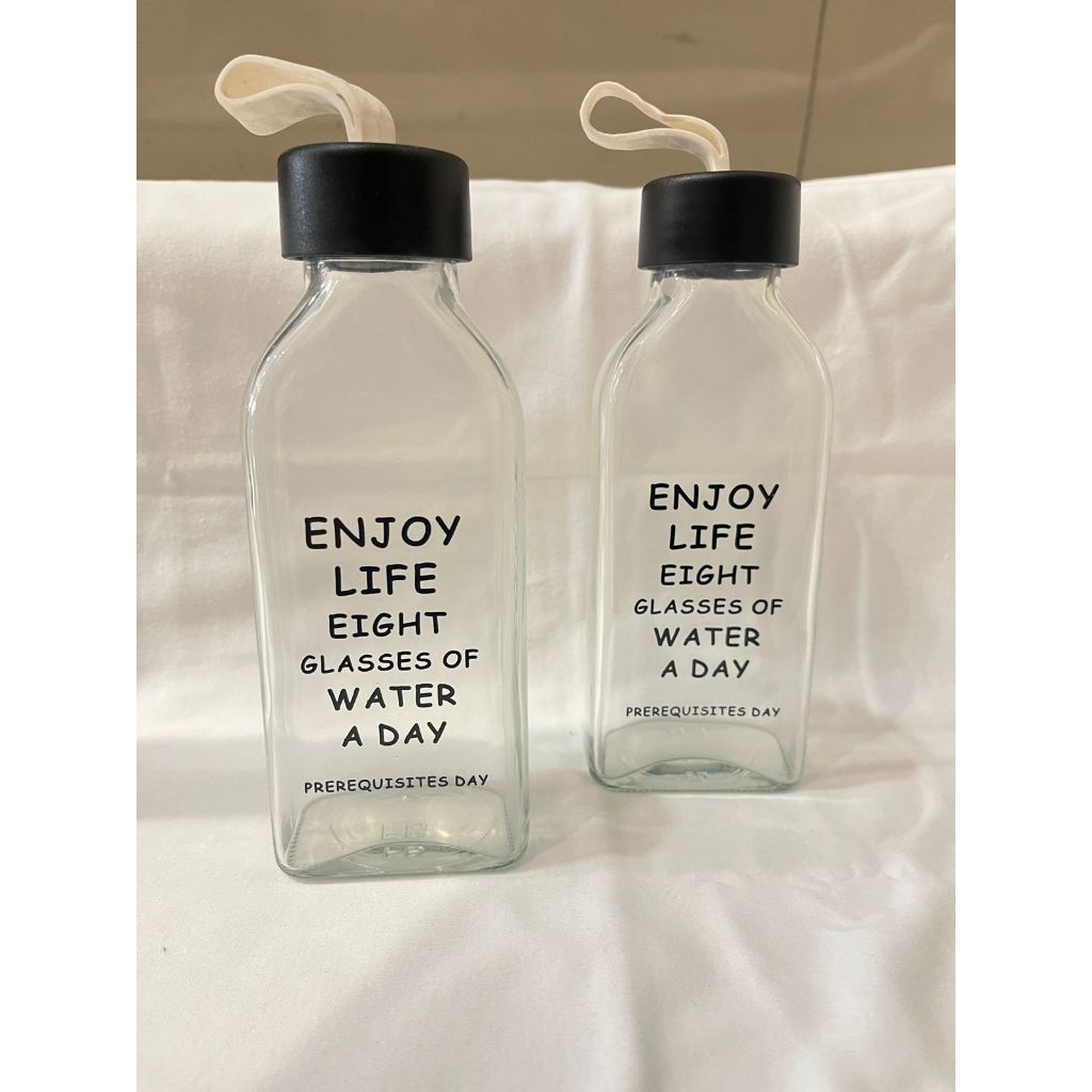 Jual Botol Minum kaca 350ml || FB 005-2 || Tumbler | Shopee Indonesia