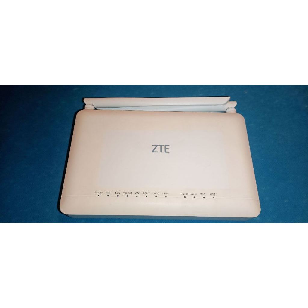 Jual ZTE F670L port biru/hijau unit adaptor | Shopee Indonesia