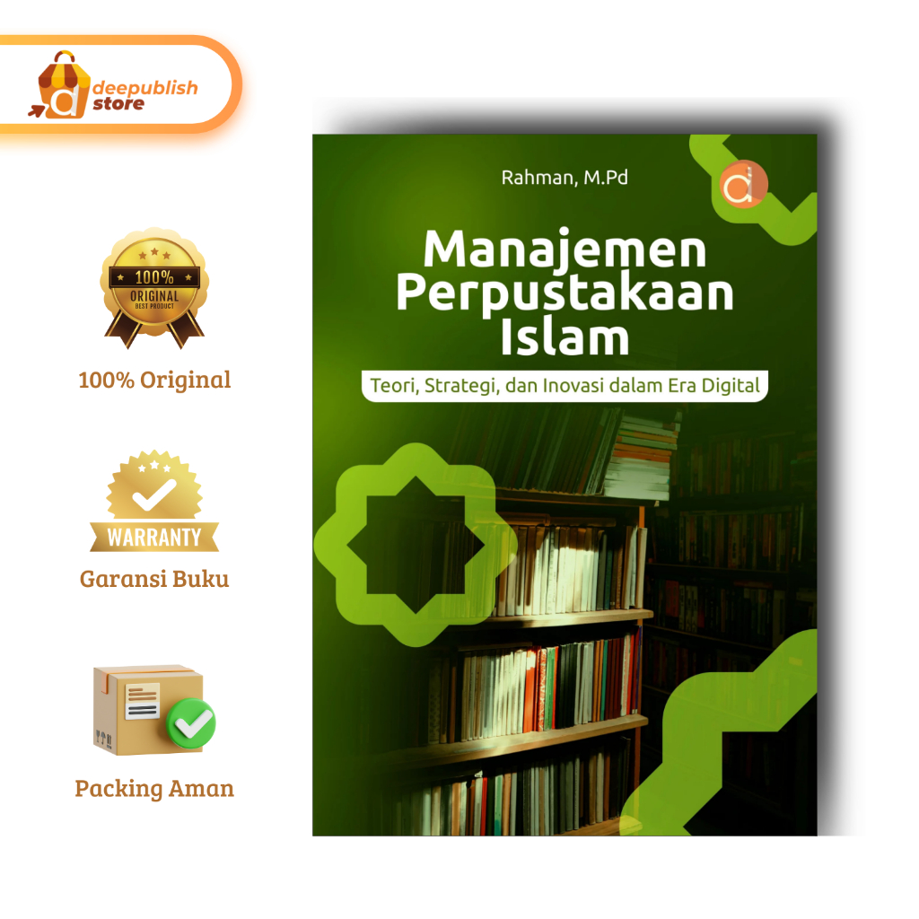 Jual Deepublish | Buku Manajemen Perpustakaan Islam Teori, Strategi ...
