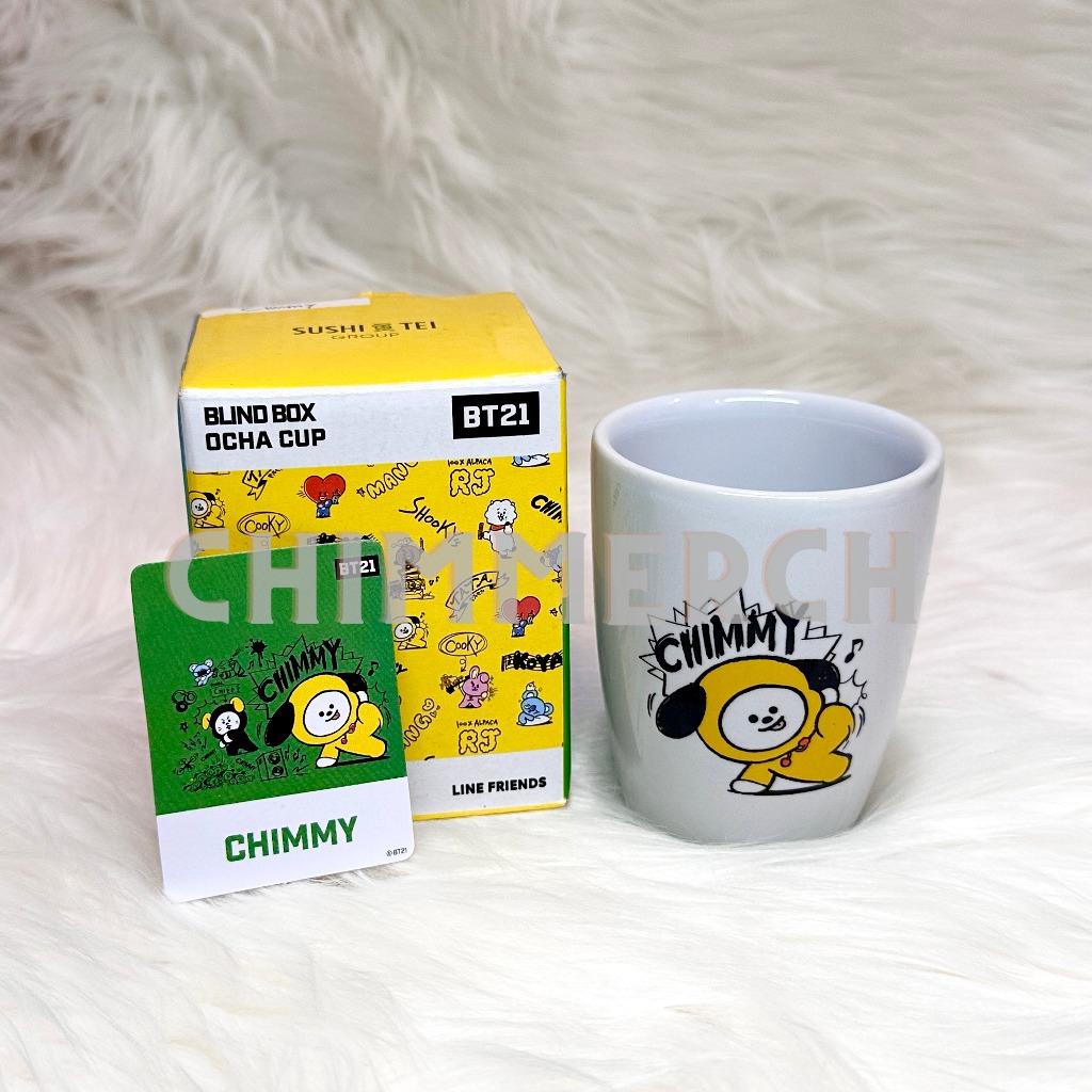 Jual Sushi Tei X BT21 Ocha Cup Merchandise (Chimmy Ver.) | Shopee Indonesia