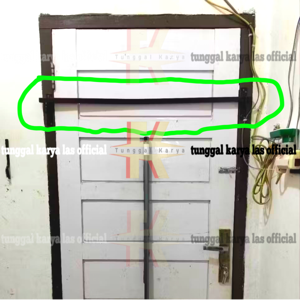Jual Penahan Keamanan Pintu Safety Lock Kunci Pintu Anti Maling ...