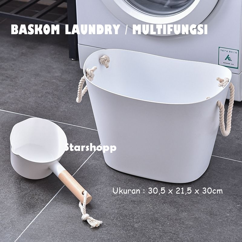Jual Ember Plastik Mandi Aesthetic Besar Baskom Basin Nordic Style ...