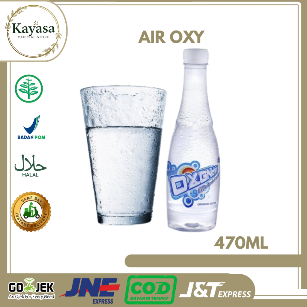 Jual AIR OXY Drinking Water OXYGEN 1 dus isi 24 botol | Air OXY ...