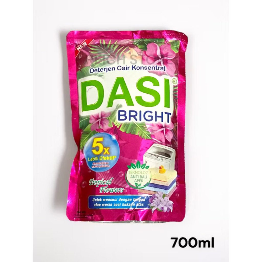Jual DASI Bright Deterjen Cair Pouch 700 ml | Shopee Indonesia
