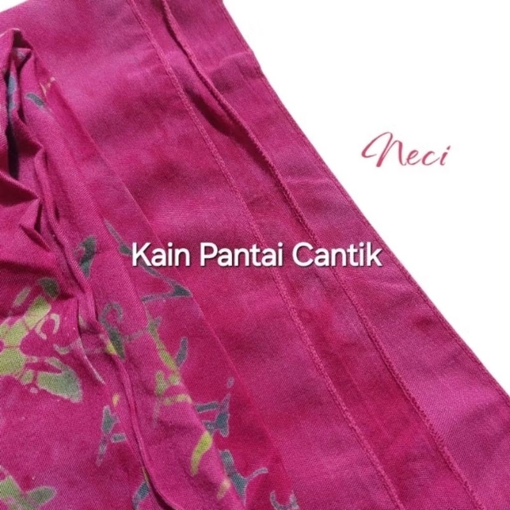 Jual KainPantaiCantik - FULL STAMP DARK CHOCO - Kain Pantai Bali ...